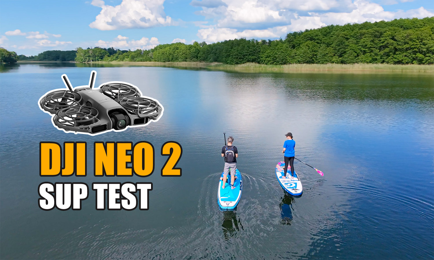 DJI Neo 2 SUP test | Supsurfer.pl
